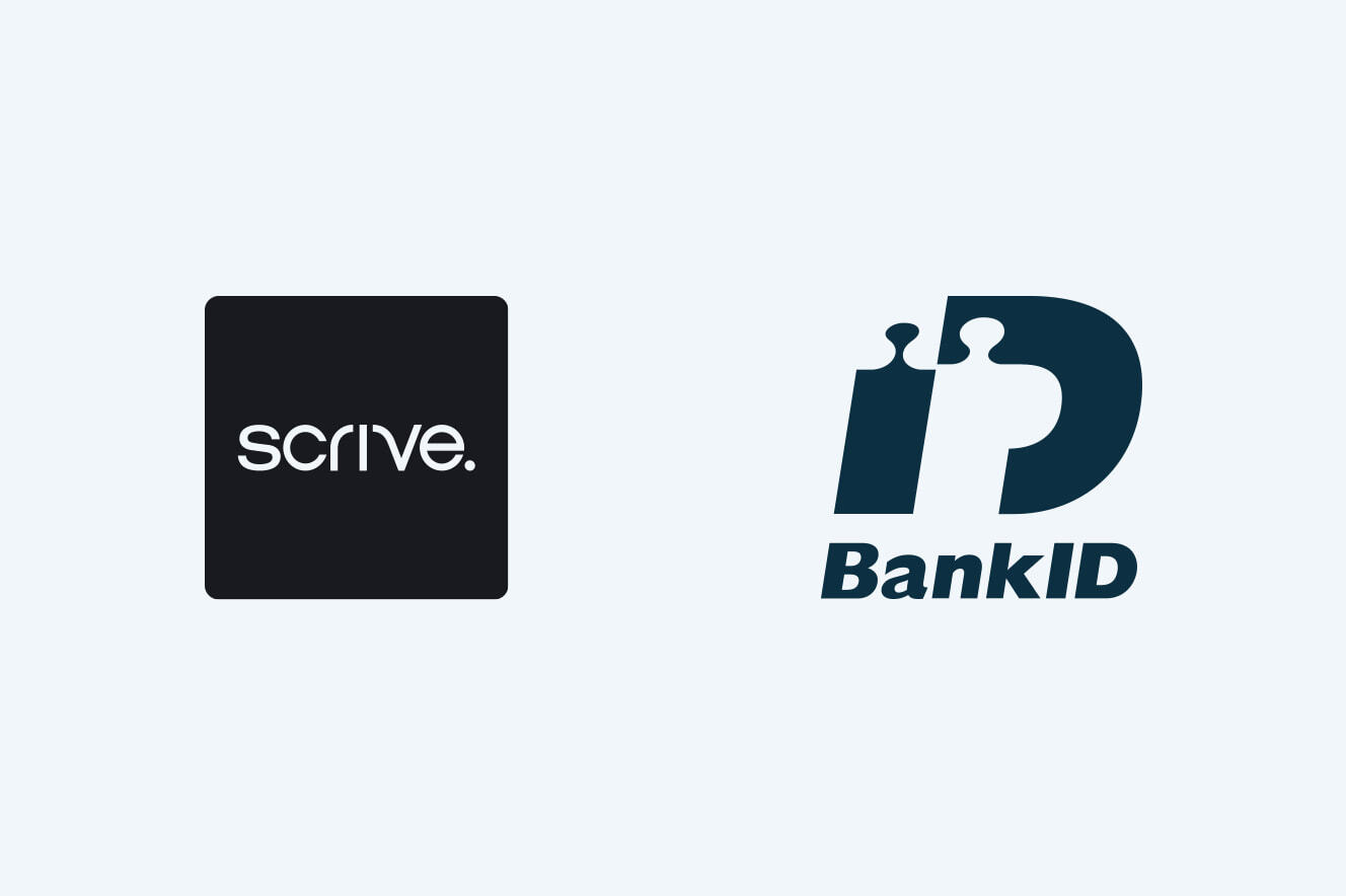 Scrive and BankID Powering digital journeys - Scrive