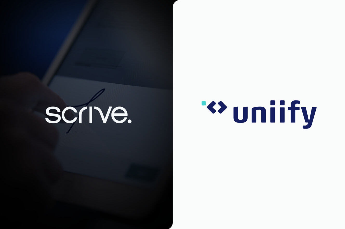 Scrive and Uniify: Transforming digital onboarding together - Scrive