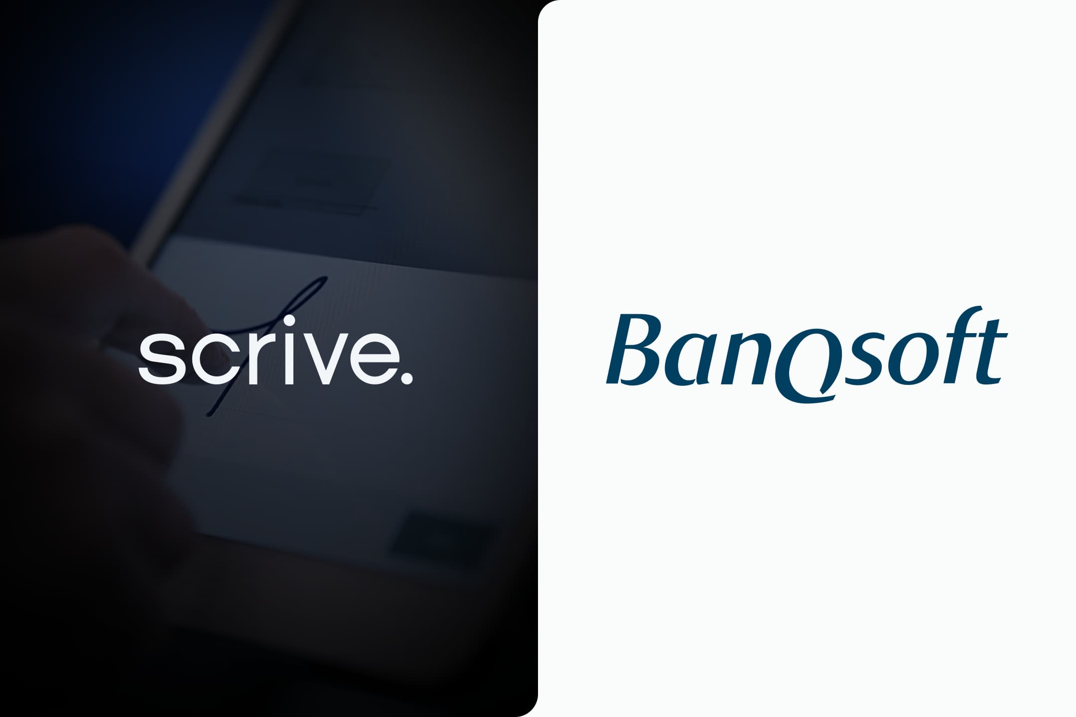 Scrive joins forces with Banqsoft - Scrive
